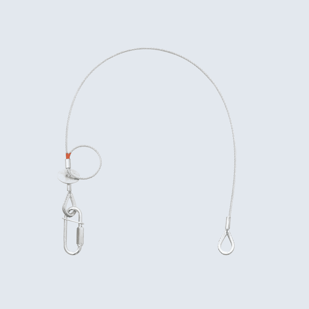 Safety Cable with Second Quick link - Exposupply