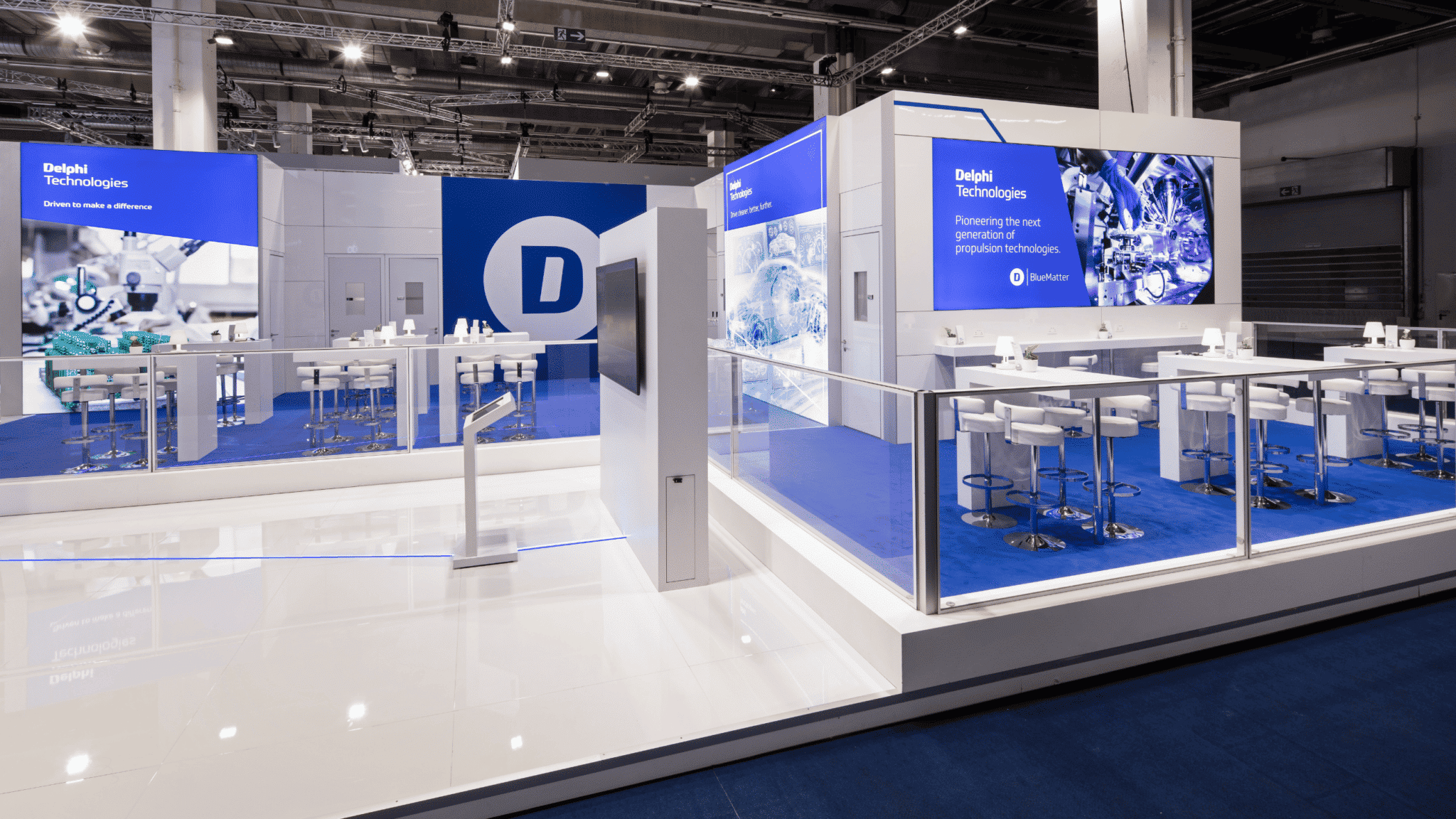 Wall and floor panels for Delphi - Exposupply